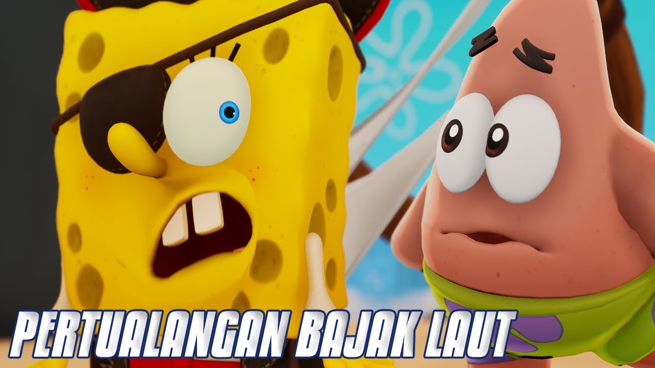 MENJADI BAJAK LAUT !!!! - Spongebob Squarepants The Cosmic Shake ...