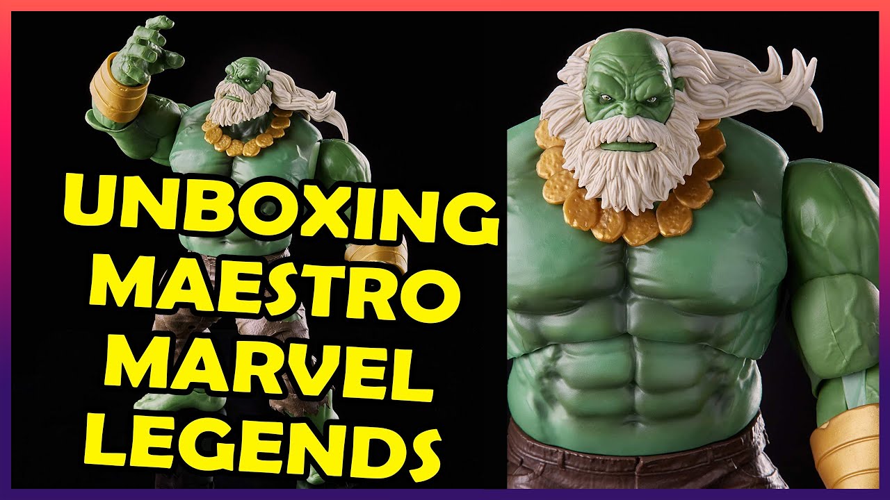 Maestro Marvel Legends - Unboxing și Prezentare Figurina Hulk Hasbro ...