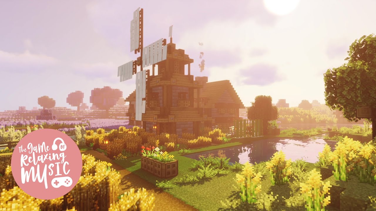 Relaxing Music with Minecraft Ambience #10, Stress Relief Music / The ...