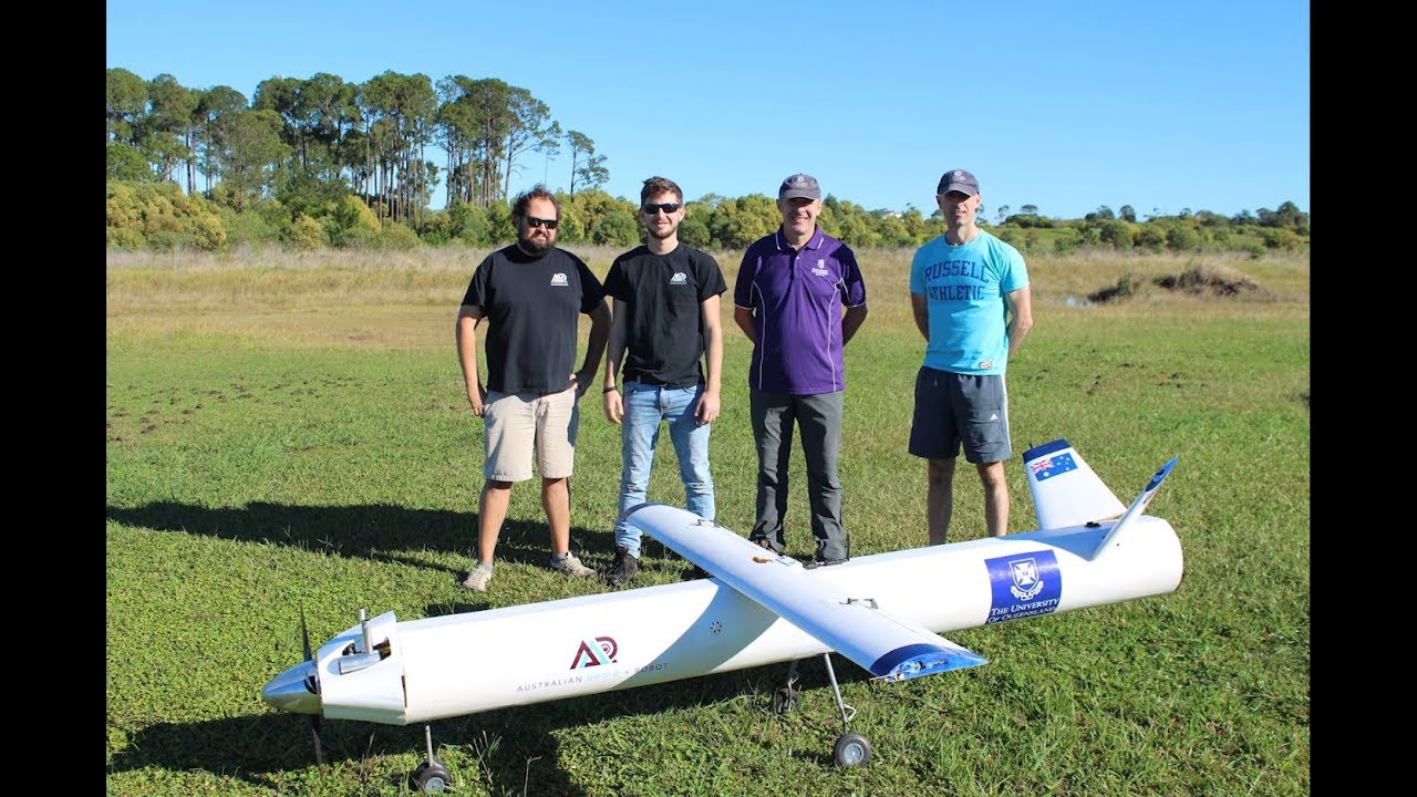 UQ Engineering student flies a prototype fly-back rocket booster - YouTube