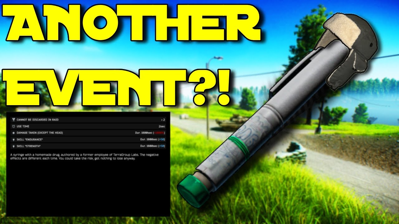New Stim Event! - Tarkov News Flash - Escape From Tarkov - YouTube