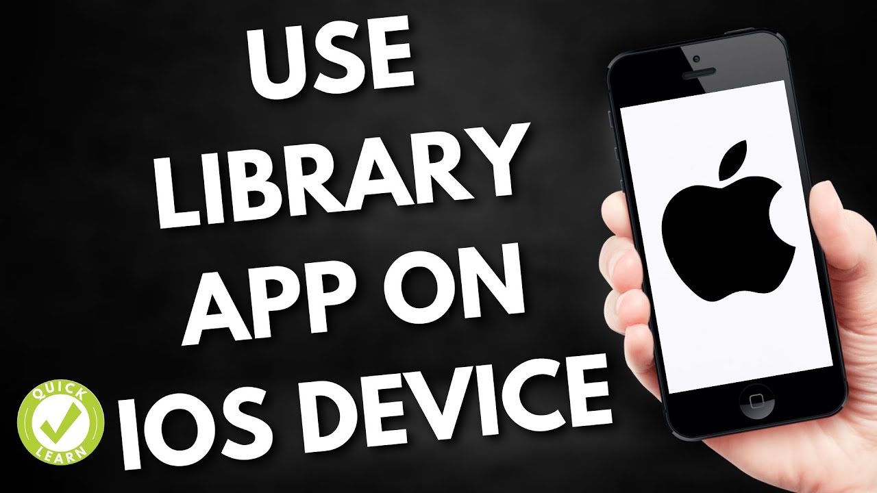 How To Use Library App On iOS Device (iPhone Tested 2023) - YouTube