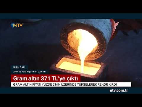 Gram altın 371 TL'ye çıktı