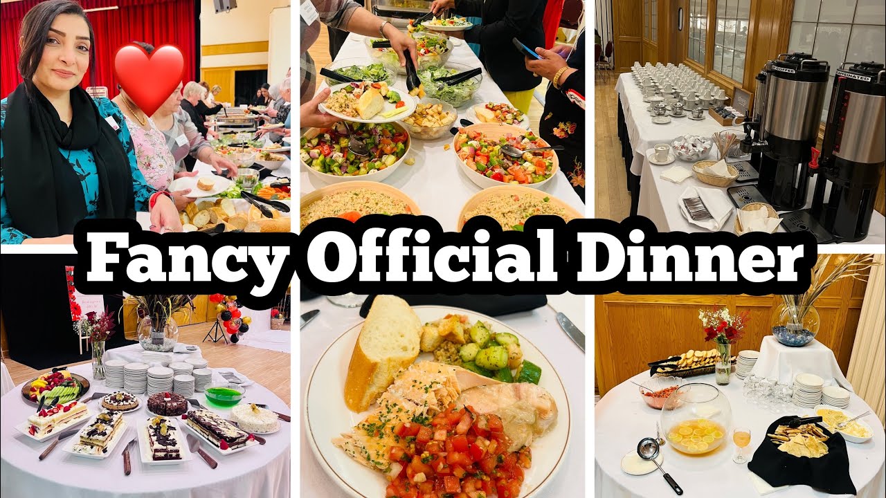 Fancy Official Dinner Vlog ️ - YouTube