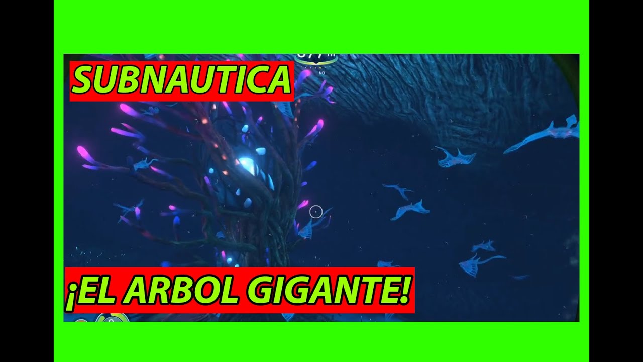 🌳Como llegar al árbol gigante(subnautica how to get to tree cove)🌳 - 🐟🐟 ...