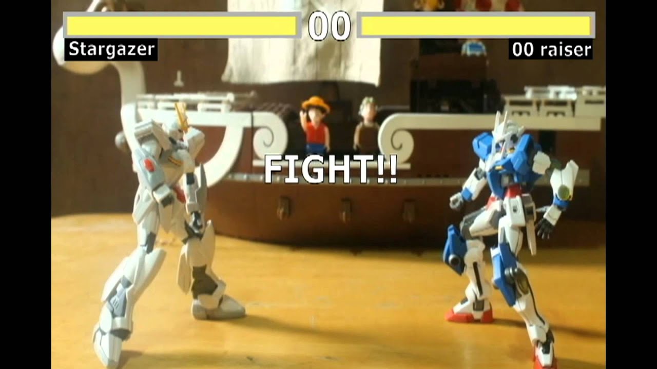 Gundam stop motion animation - YouTube