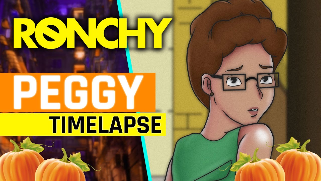 Ronchy Art Timelapse x20 - Peggy - King of the Hill - YouTube