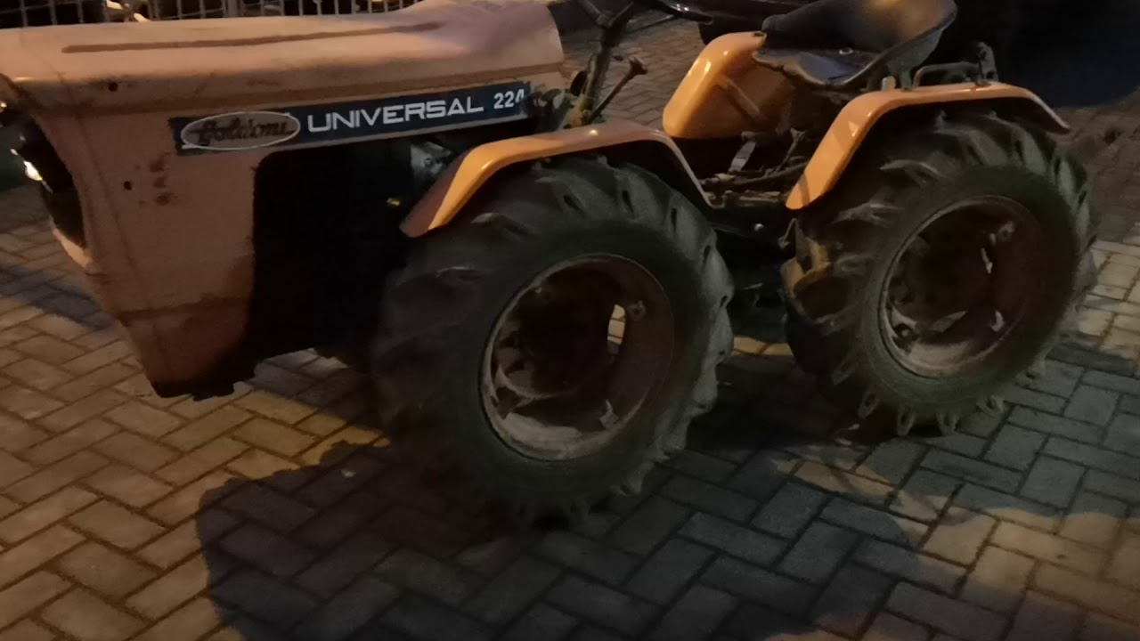 Goldoni Universal 224, motor Slanzi Dva 920, 24 cai - YouTube