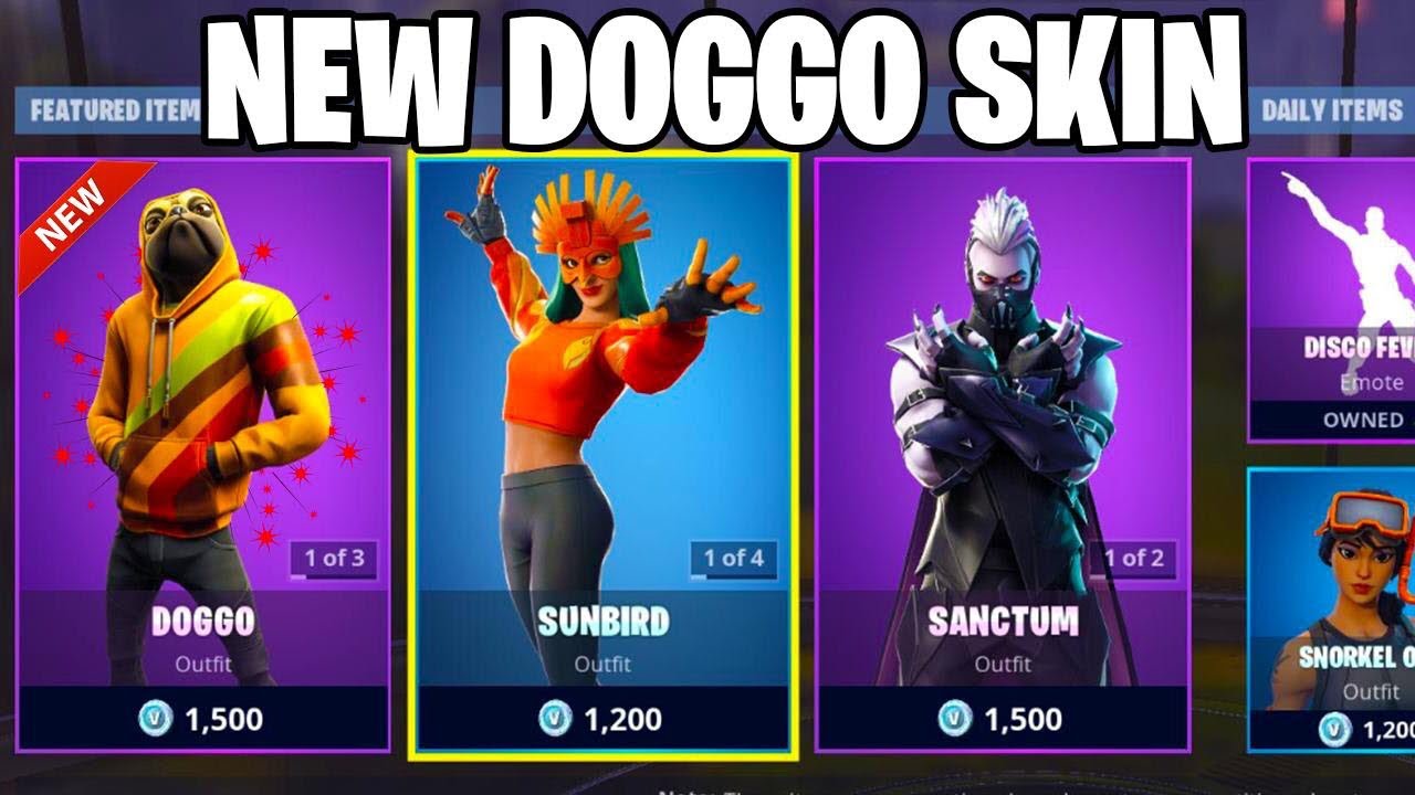 THE NEW DOGGO SKIN IN FORTNITE IS AWESOME! (NEW DOGGO SKIN) - YouTube