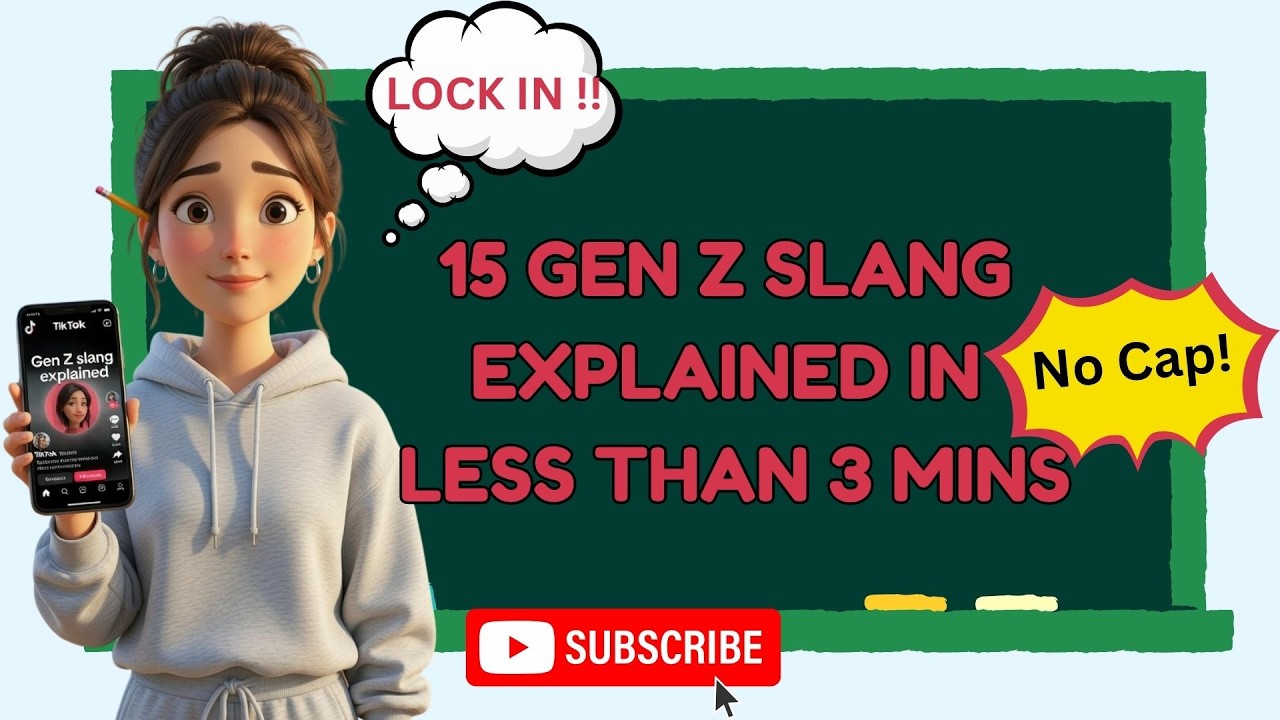 Gen Z Slang Explained in less than 3 mins: 15 New‑Gen Phrases You NEED ...