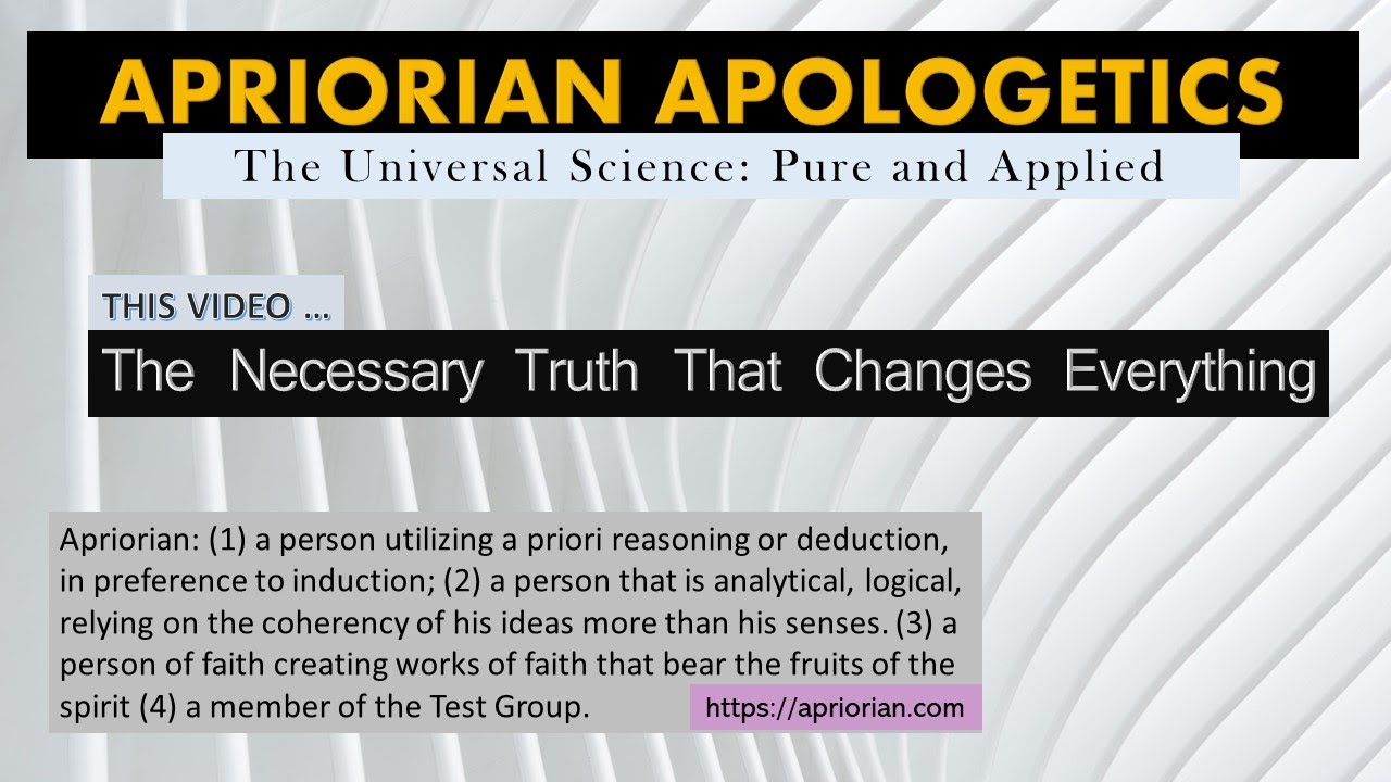 The Necessary Truth That Changes Everything - YouTube