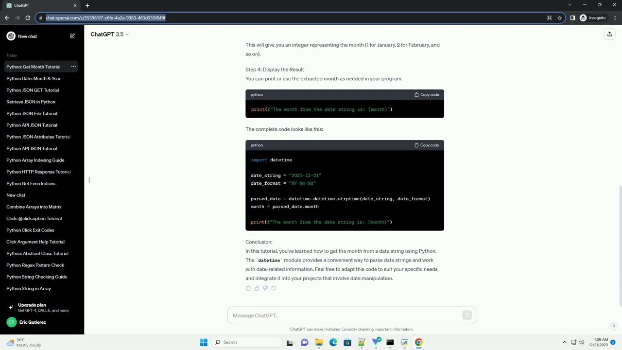 Python Get Month From Date String YouTube Python Get Month From Date String YouTube