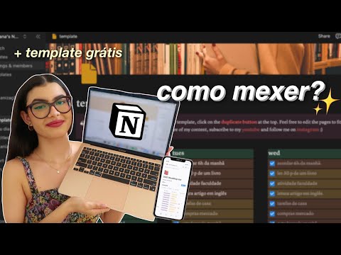 como mexer no NOTION? | do ZERO ⭐️ (+ template para organização & produtividade)