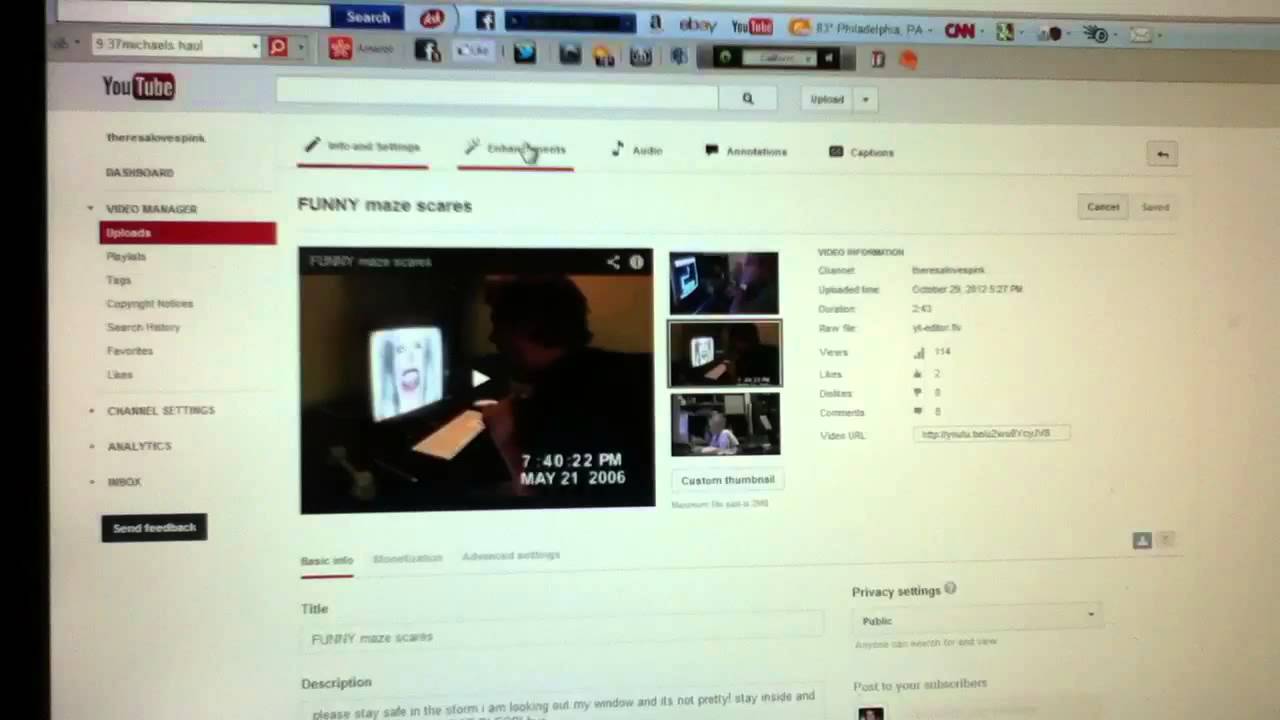 How to - YouTube video editor 2013 - YouTube
