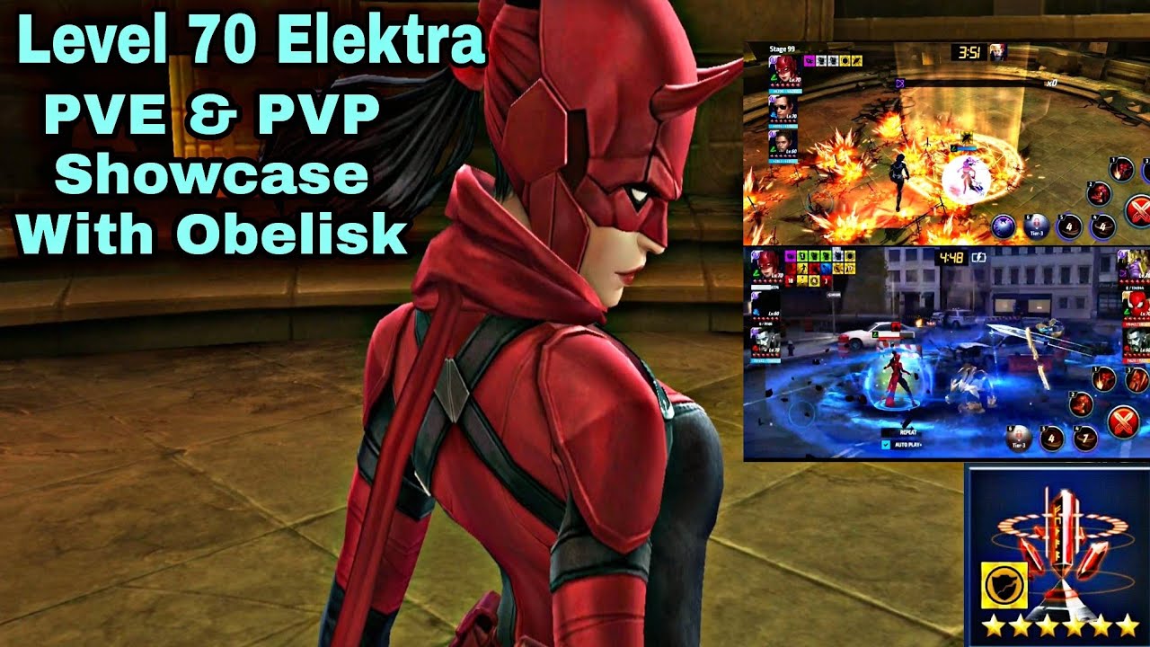 Level 70 Elektra Woman Without Fear Uniform Review | PVE & PVP Showcase ...