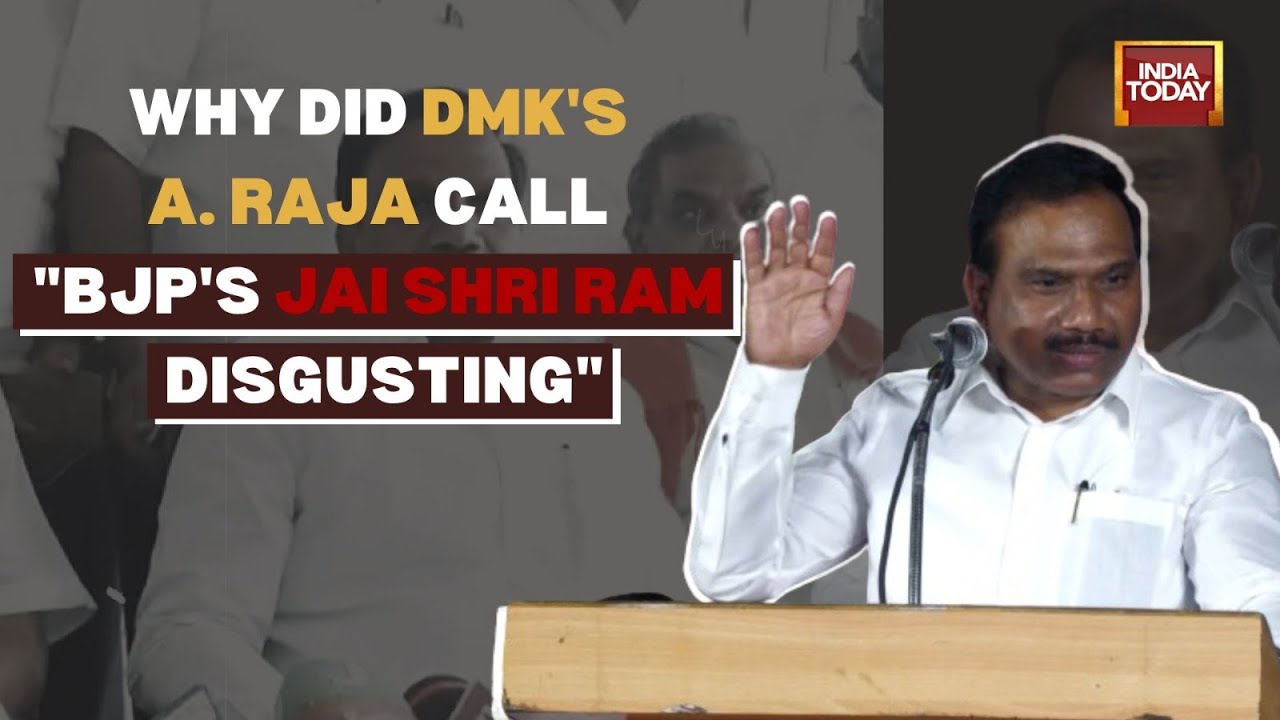 A. Raja’s Controversial Remark On Lord Ram: A Political Analysis - YouTube