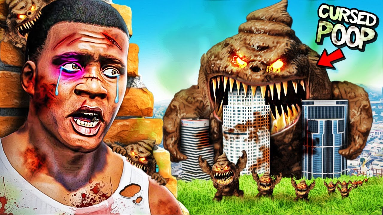 Is That A CURSED POOP MONSTER In GTA 5?! - YouTube