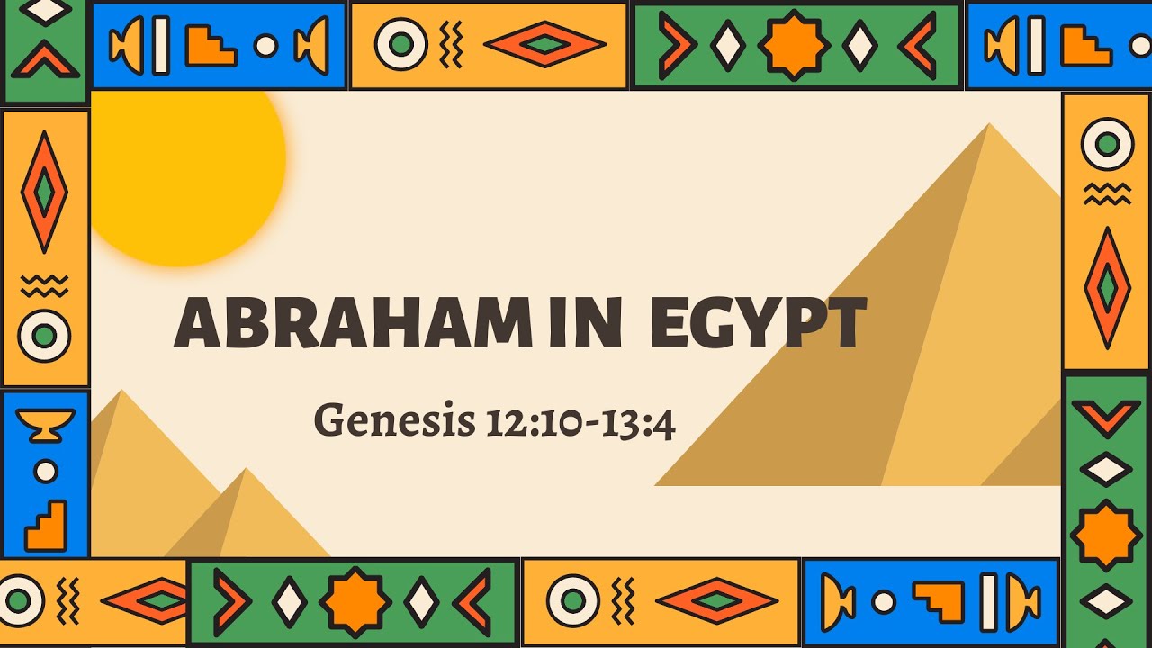 Abram in Egypt ICB version | audio Bible stories | Genesis 12 & 13 ...