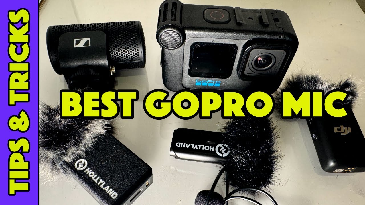 Discover the Ultimate External Mic for GoPro Hero 12/11/10! - YouTube