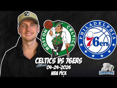 Boston Celtics vs Philadelphia 76ers 4/24/26 NBA Free Picks & Prediction | NBA Playoffs | Game 3