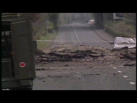 Four UDR soldiers killed by a IRA landmine near Downpatrick, April 9th ...