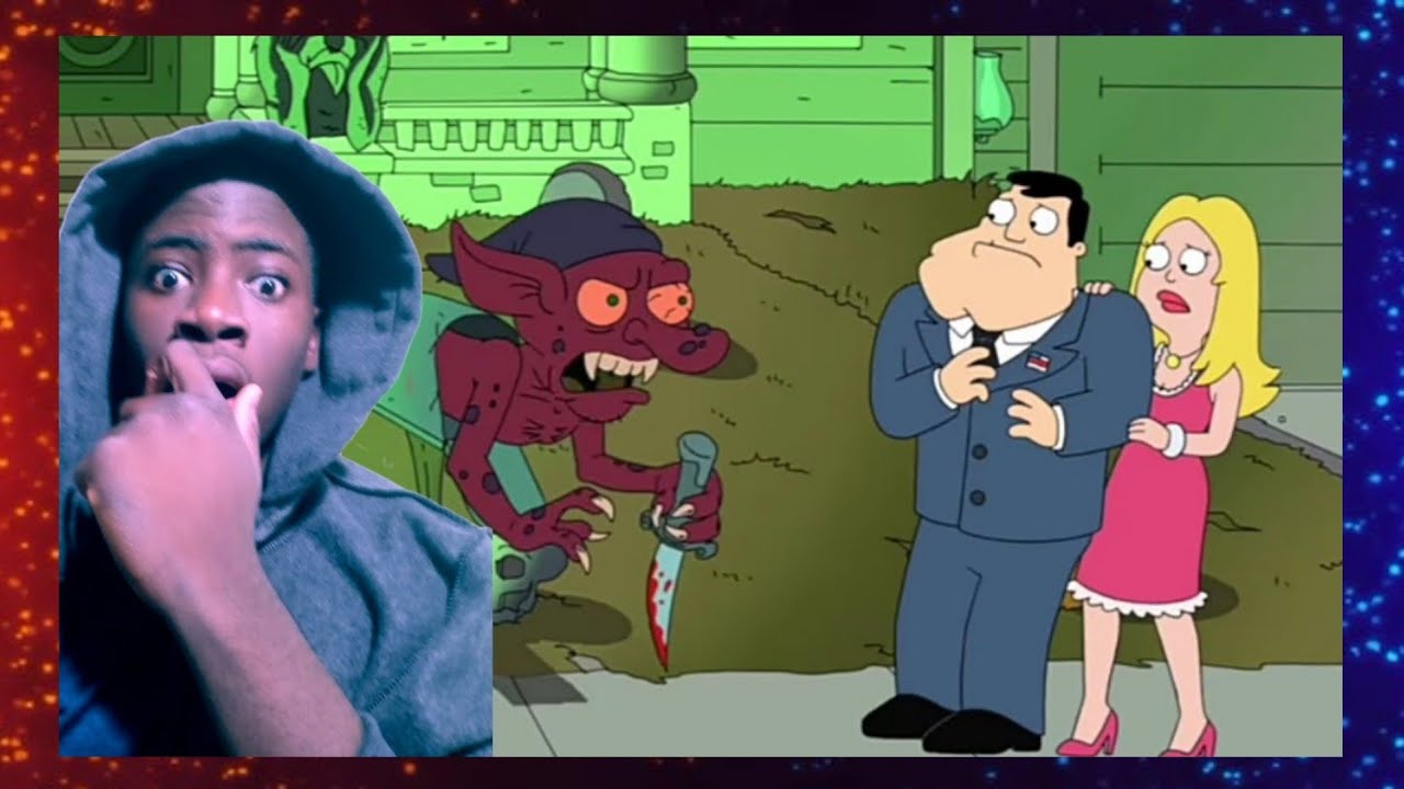 American Dad scary moments reaction - YouTube