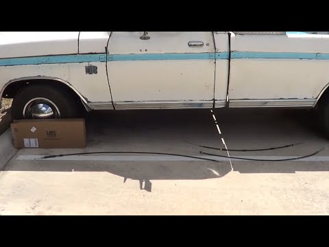 F100 Parking Brake Cable Replacement - YouTube