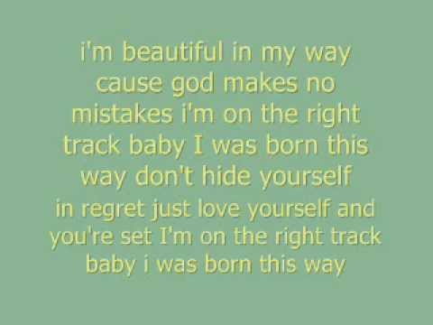 Lady Gaga - Born This Way Lyrics - YouTube