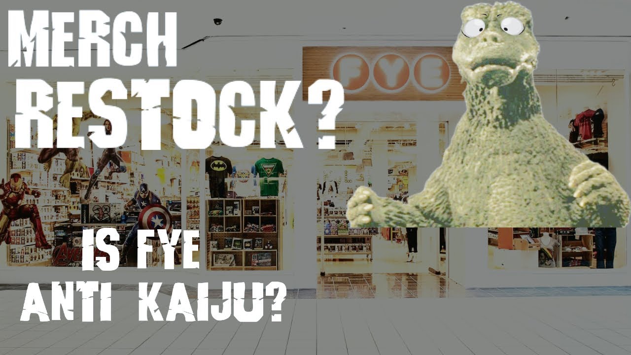 FYE Walkthrough, Godzilla merchandise & Transformers rise of the beasts ...