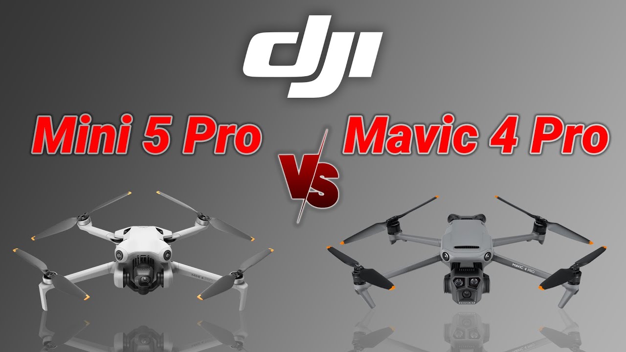 DJI Mavic 4Pro VS Mini 5Pro - Best Drone of 2025? - YouTube