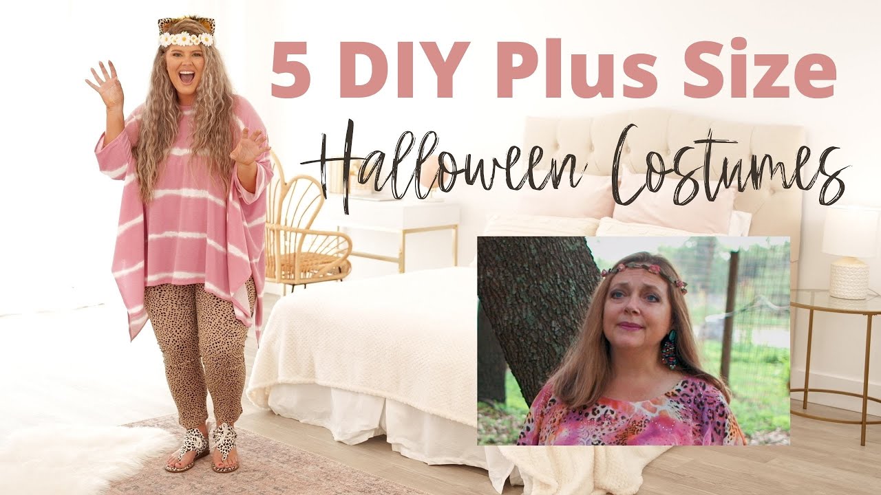 DIY Plus Size Halloween Costumes // Chic Soul - YouTube