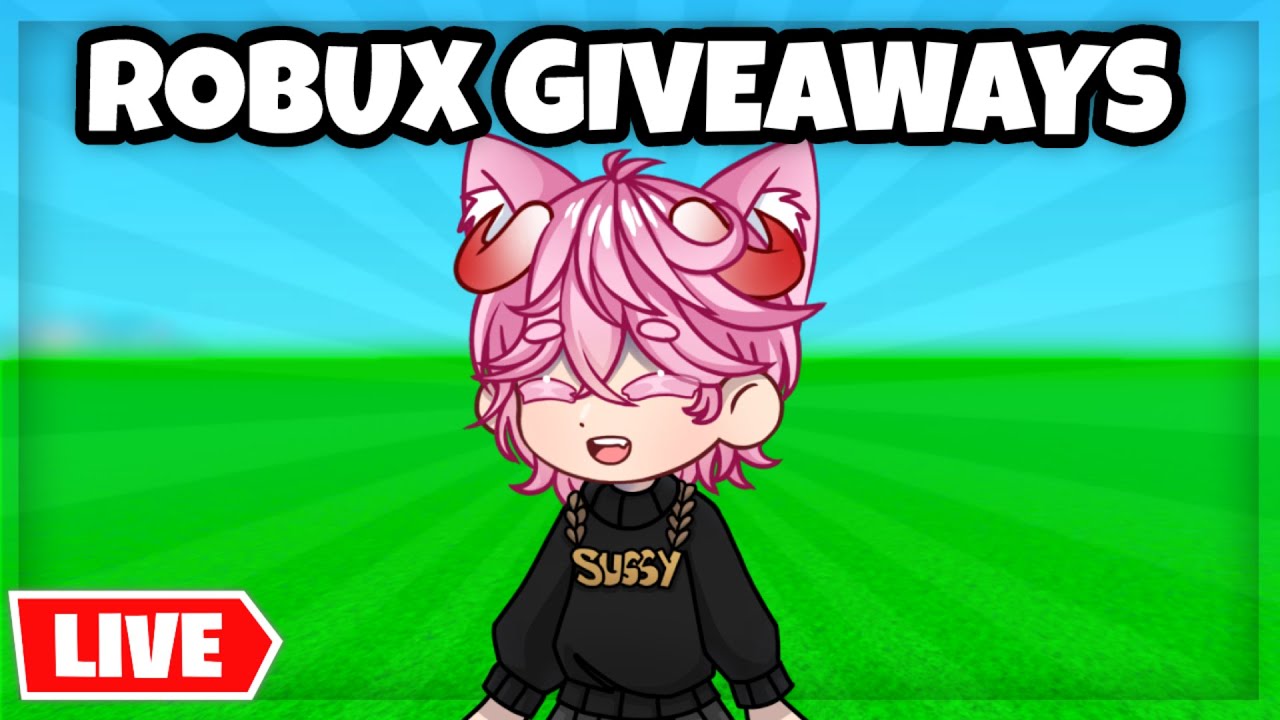 🔴 LIVE | PLAYING ROBLOX + FREE ROBUX GIVEAWAYS - YouTube