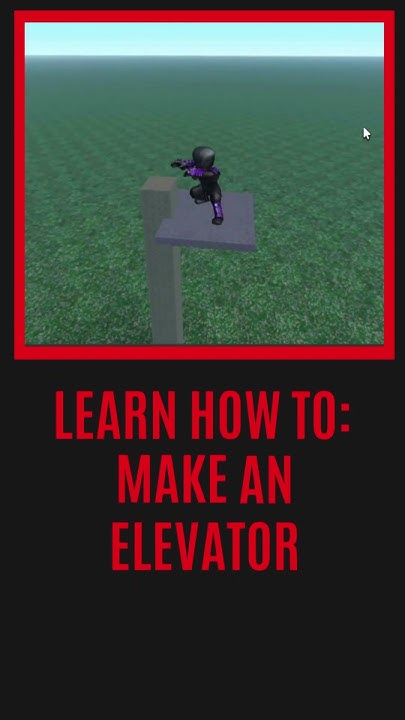 Make An Elevator In Roblox Studio #robloxstudio #tutorial #gamedev #robloxdeveloper #roblox ...