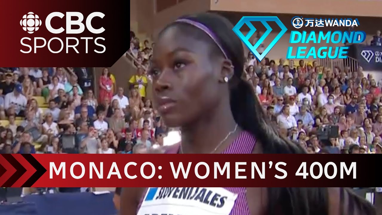 Two sprinters put on a show in the women’s 400m race at Monaco Diamond ...