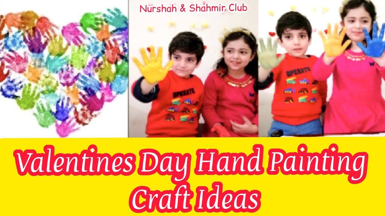 Valentine s Day Craft Ideas Hand Painting Art Craft For Kids valentine-s-day-craft-ideas-hand-painting-art-craft-for-kids