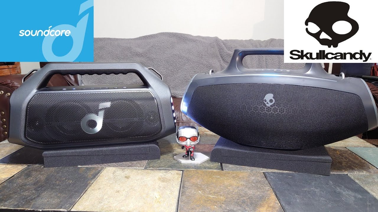 Soundcore Boom 2 Plus VS Skullcandy Barrel XT 🤜🤛 Basement Bluetooth ...
