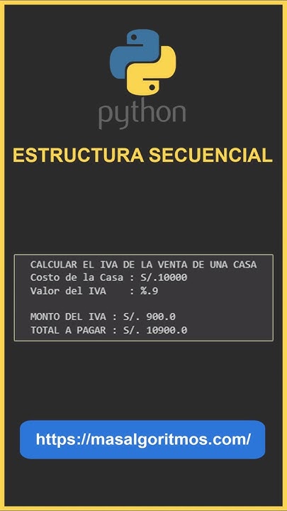 🟨🟦 Python : Calcular el IVA por la compra de un producto. - YouTube