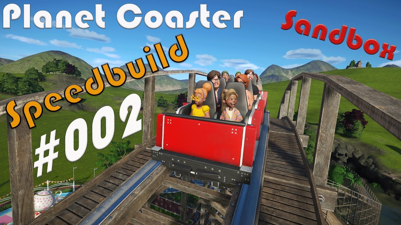 Speedbuild - Planet Coaster Sandbox #002 Stadtmauer und viele Gebäude ...