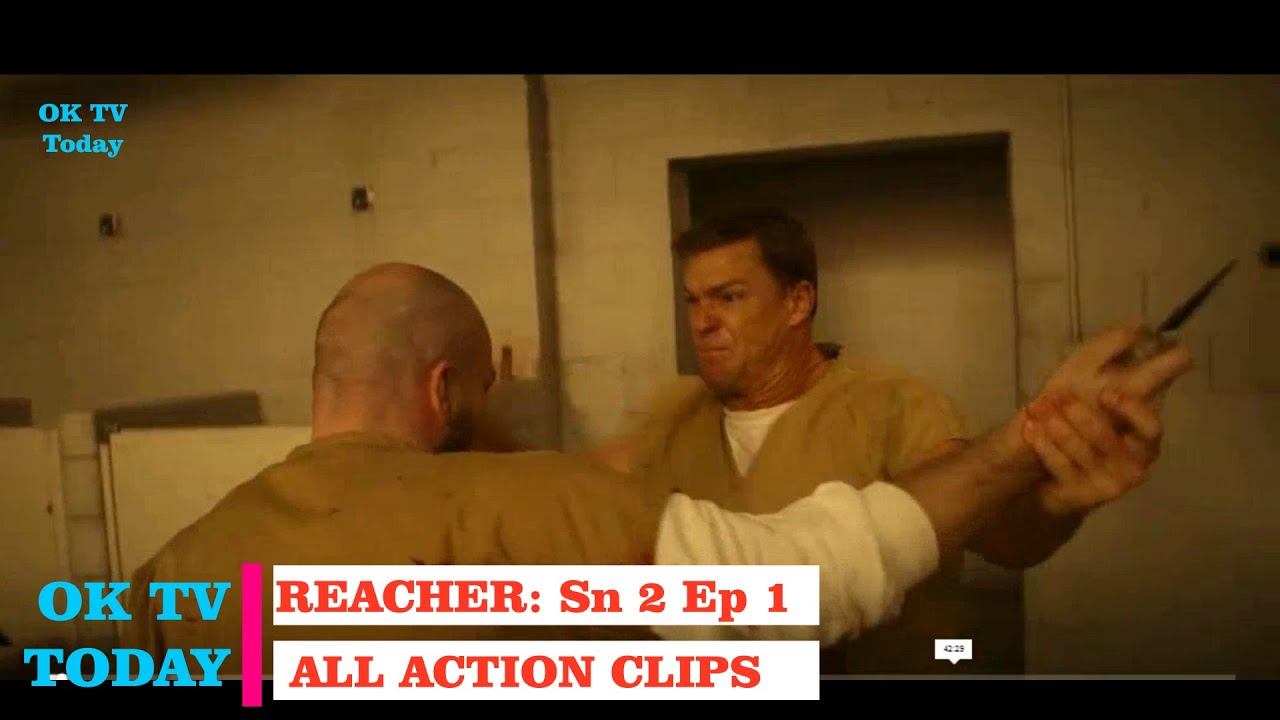 REACHER: Season 2 Episode 1 - All Action Clips Explained - YouTube