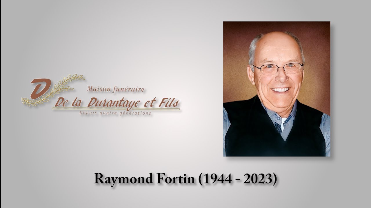 Raymond Fortin (1944 - 2023) - YouTube
