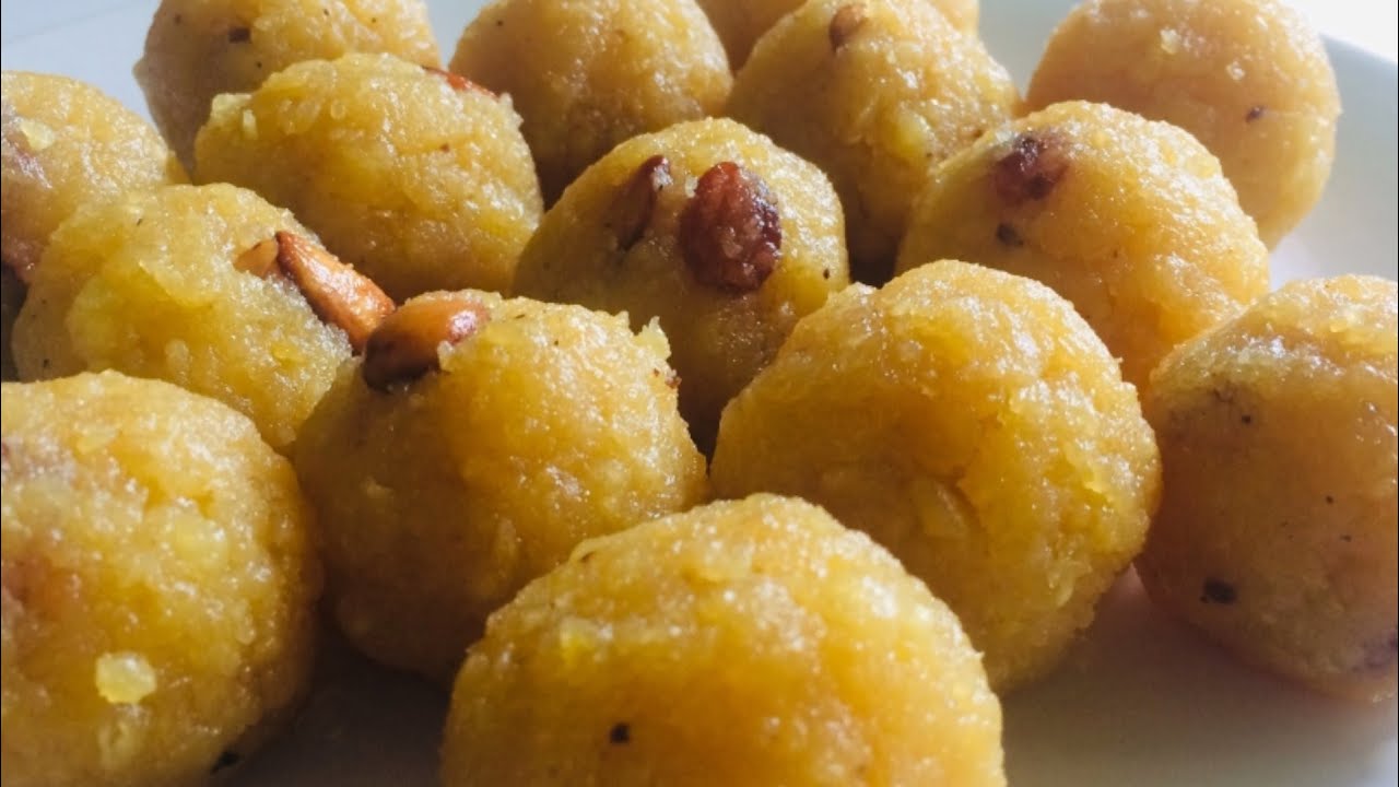 Laddu Recipe | Boondi Laddu Recipe | How to make Laddu - YouTube