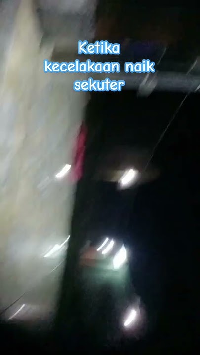 pov: elu lagi naik sekuter dan tiba-tiba lu jatuh - YouTube