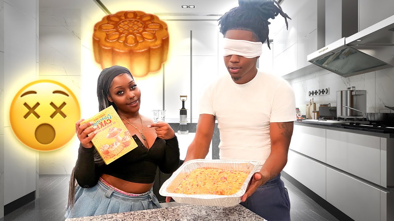 CAN’T SEE, CAN’T HEAR CAKE BAKING CHALLENGE * CHAOTIC * - YouTube