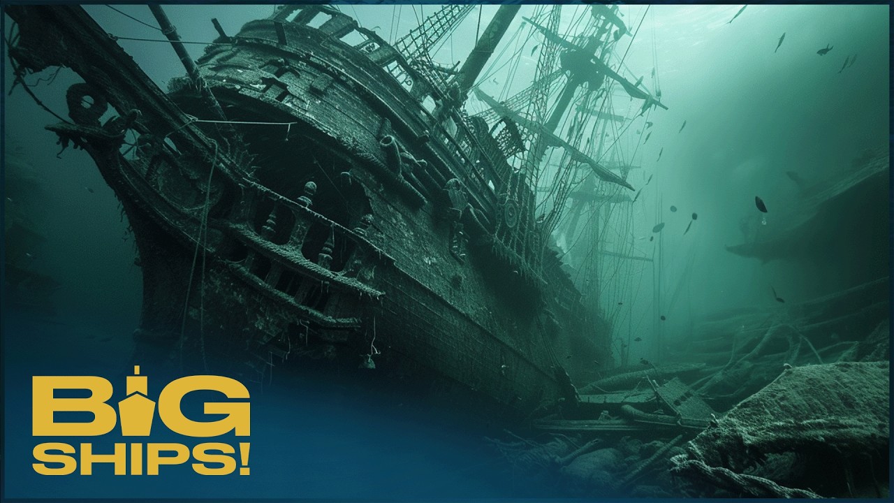 The Biggest Sunken Shipwreck Ever Discovered In Spain - YouTube