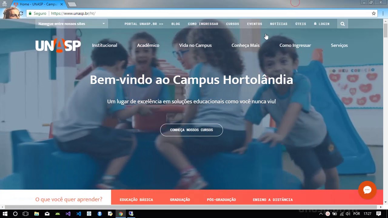 Novo Site UNASP - HT - YouTube