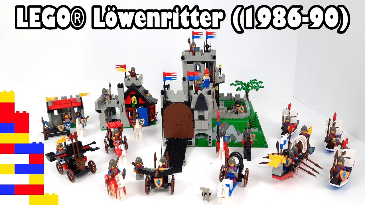 LEGO® Ritter/Knights - (Fast) ALLE Löwenritter (Lion Knights) Sets 1986 ...