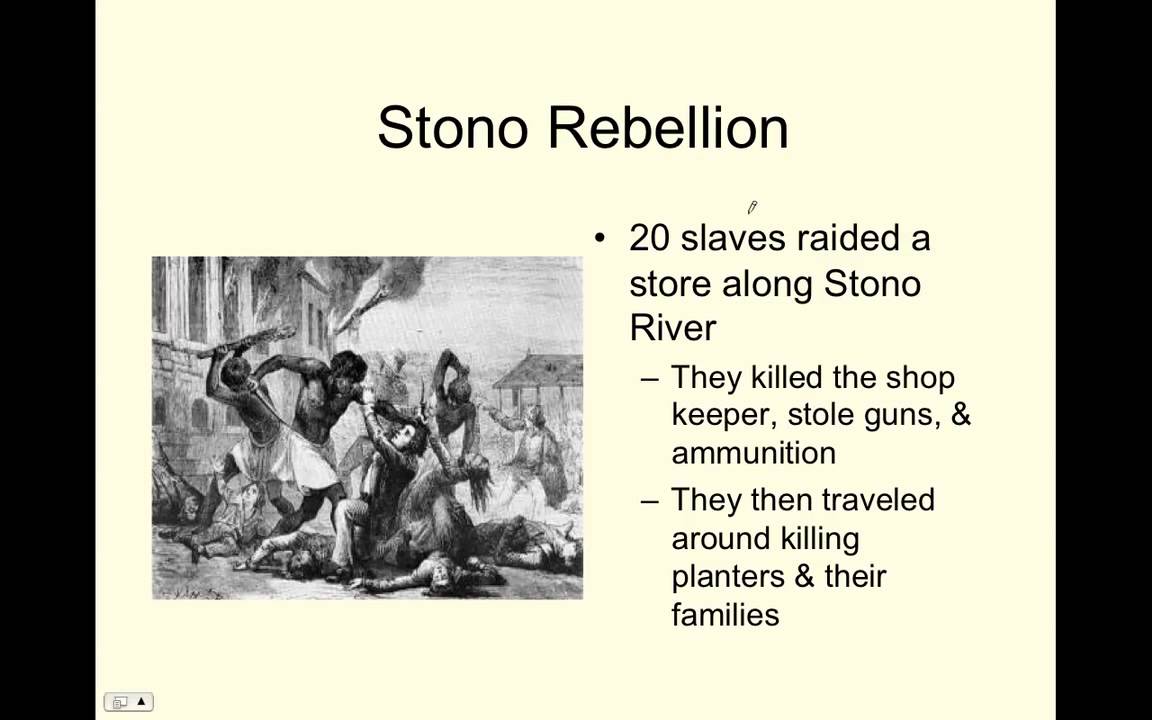 Stono Rebellion - YouTube