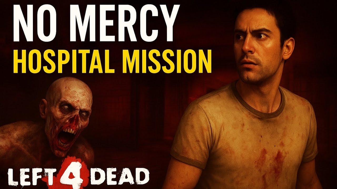 Left 4 Dead Walkthrough - No Mercy Campaign: The Hospital - YouTube