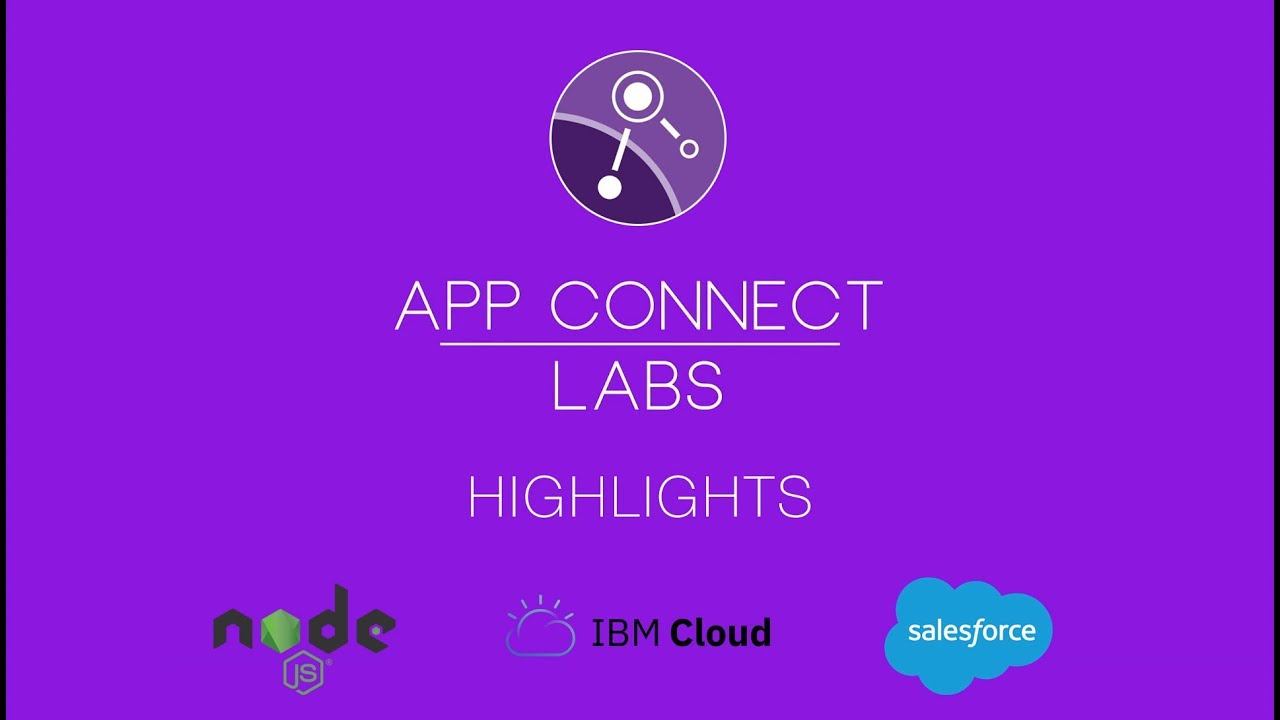 App Connect Lab Highlights. LoopBack app, API Management & Salesforce - YouTube
