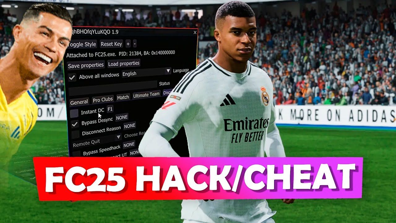 ⚽ BEST EA FC25 CHEAT/HACK PC | Ultimate Team Support, Unlock ALL, Skill ...